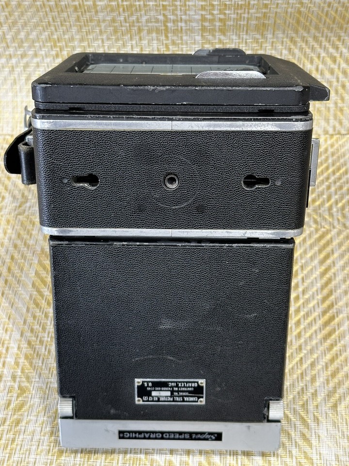 Graflex Military Super Speed Graphic KE-12 (2) 4x5 Camera Serial #1 ...