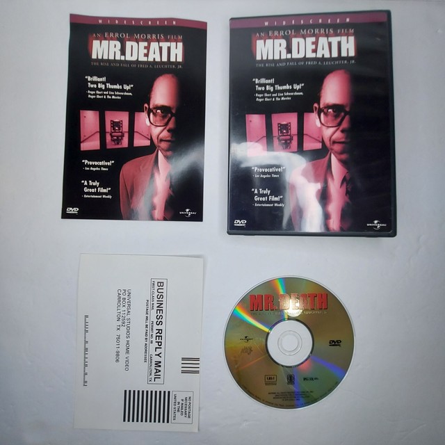 Mr. Death: The Rise and Fall of Fred A. Leuchter Jr. (DVD, 2000) for ...