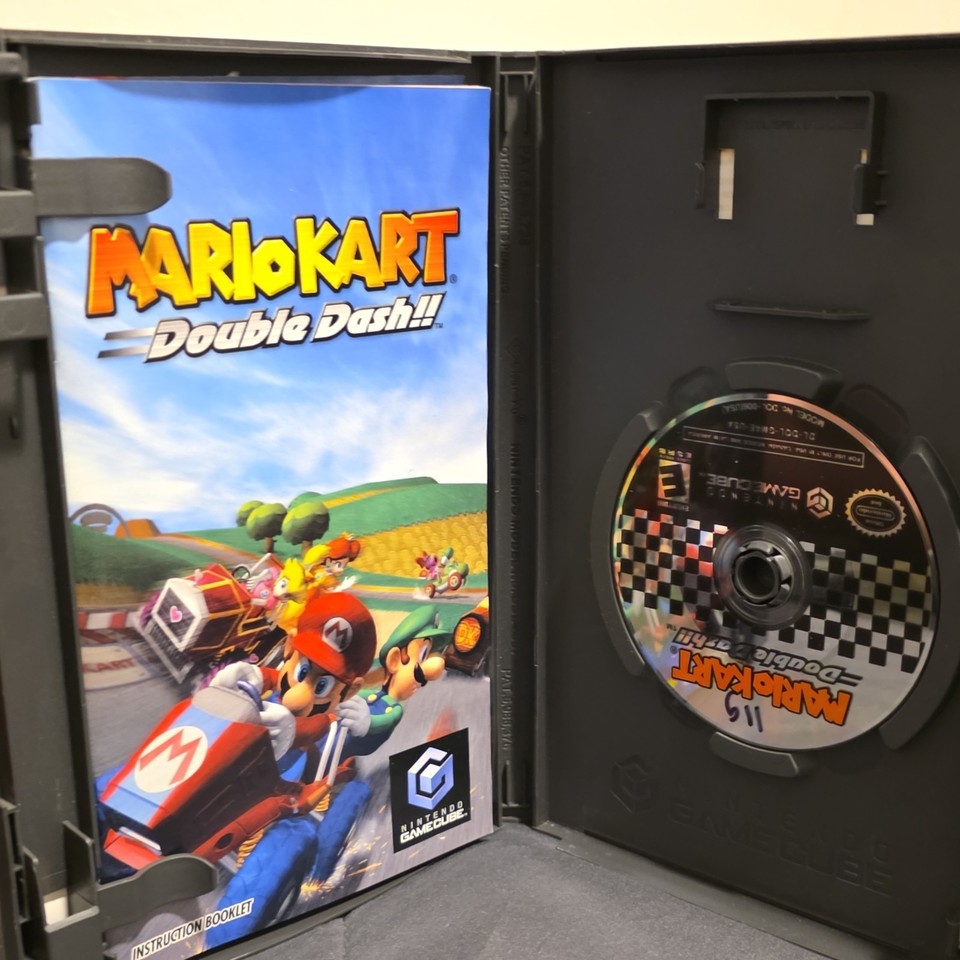 Nintendo Mario Kart Double Dash Complete GameCube Manual Case Disc 2003 ...