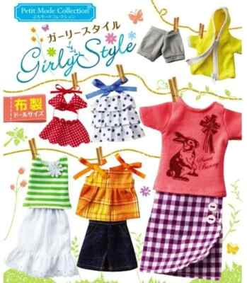 Re-Ment 1/6 Blythe Cloth Girly Style Set of 8 Retired | eBay