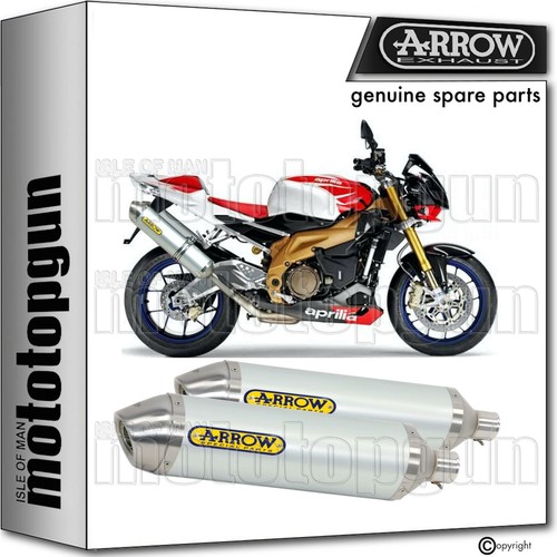 ARROW EXHAUST OK RACE-TECH ALUMINIUM APRILIA TUONO 1000 R FACTORY 2007 ...