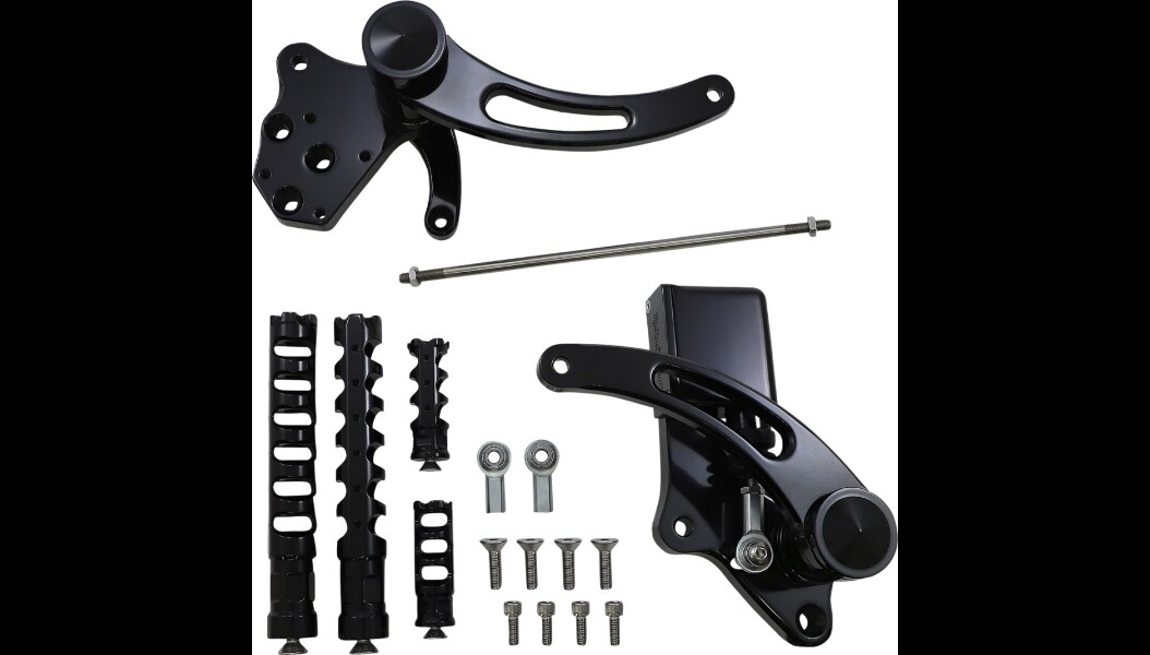 Accutronix FC103-KSAKB Muzzle Brake Forward Control - Black - 1in ...