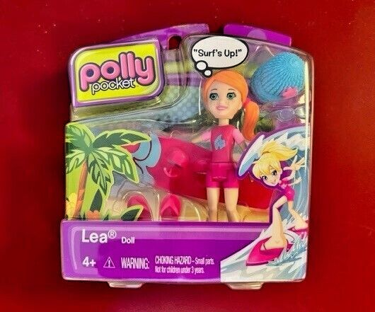 Polly Pocket Adventure Series Case of 8 - Polly, Lea, Lila NEW Free ...