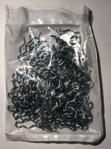 3/32-Inch dia. x 1-1/2-inch Long, External Hair Pin Clip Zinc Plated ...