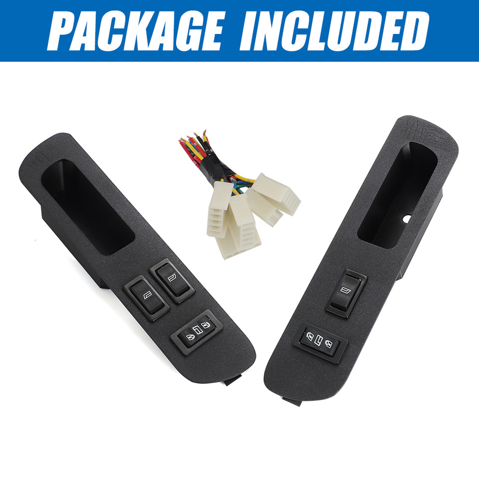 For Nissan 240sx S14 1995 Window Switch & Bezel Trim Driver & Passenger ...