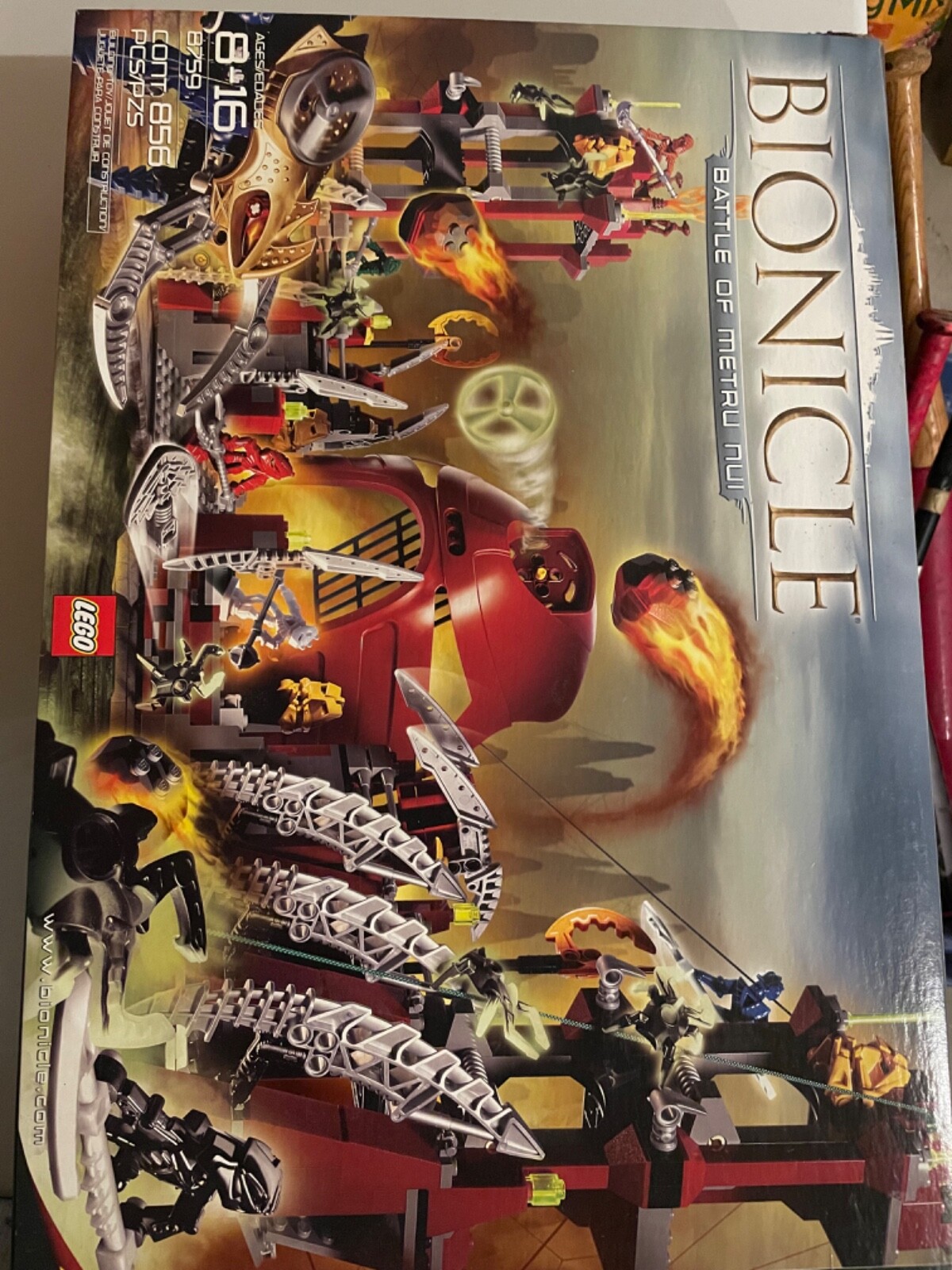 LEGO BIONICLE SET 8759 battle of Metro Nui 673419056656| eBay