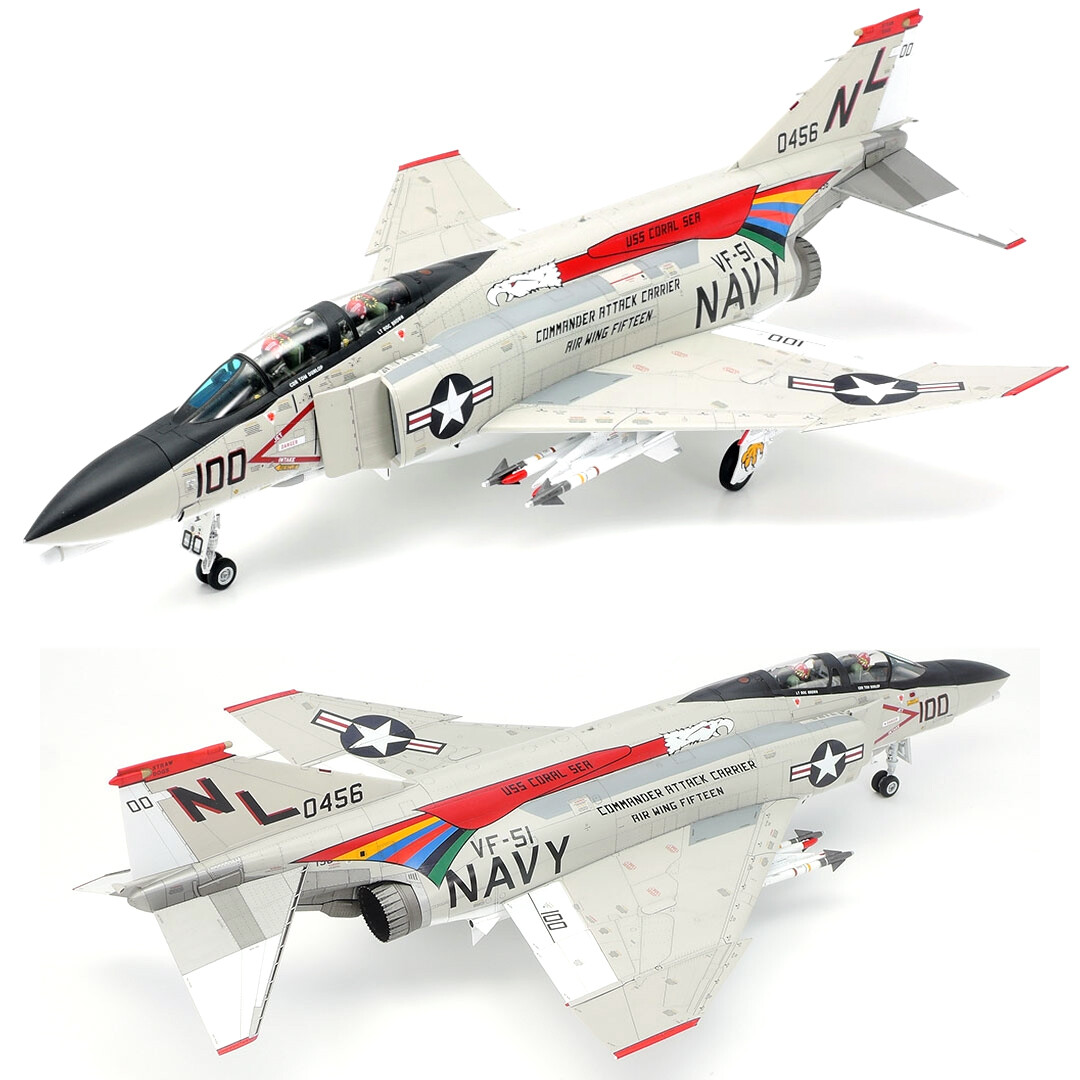 Tamiya 61121 1/48 Scale Mcdonnell F-4B Phantom II Aircraft Model Kit | eBay