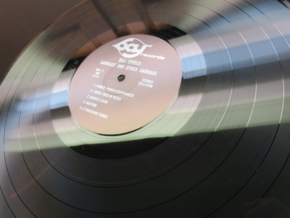 Bill Steele: Garbage! And Other Garbage (strongVG++ Bay Area Psych Folk ...