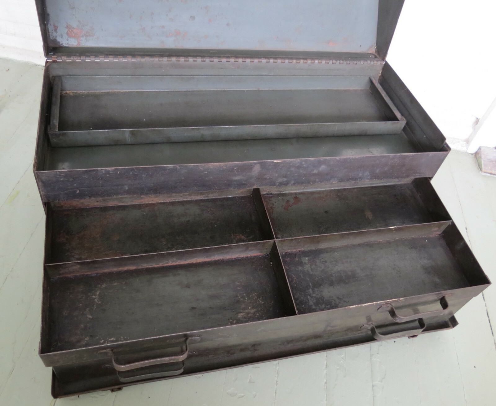 EARLY SNAP ON TOOLS A FRAME TOOL BOX with 2 PULL OUT DRAWERS RARE | eBay