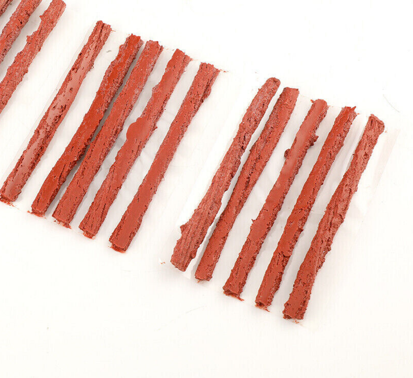 20x Tubeless Tyre Tire Puncture Repair Kit Strips Plug String Bike Van ...