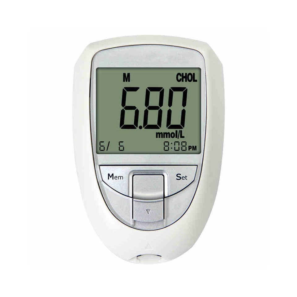 3 in 1 Cholesterol Test Meter Kit Cholesterol Meter Glucose Uric Acid ...