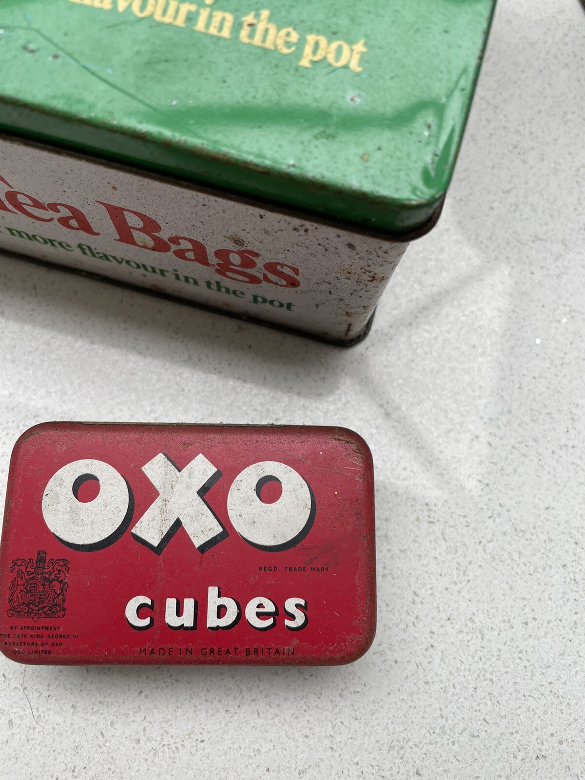 VINTAGE TINS inc. OXO Cube tin, bisto, Cadburys | eBay UK