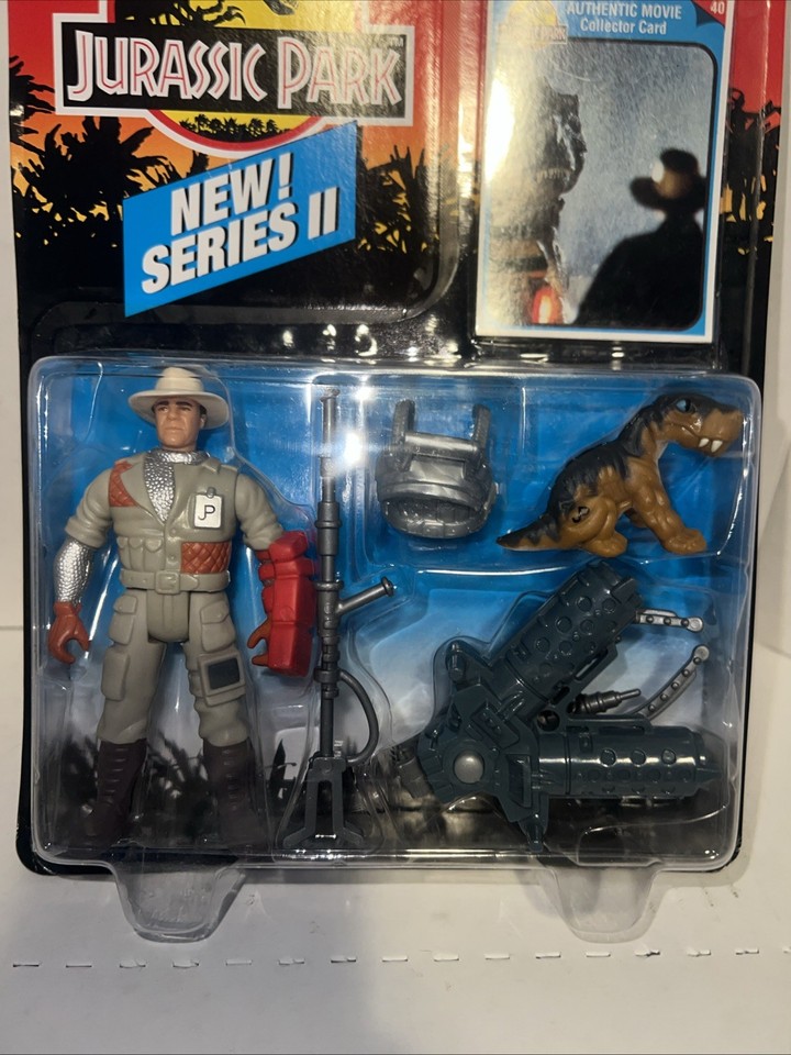 Jurassic Park 1994 Series 2 Alan Grant Bola Lycaenops Nip | eBay