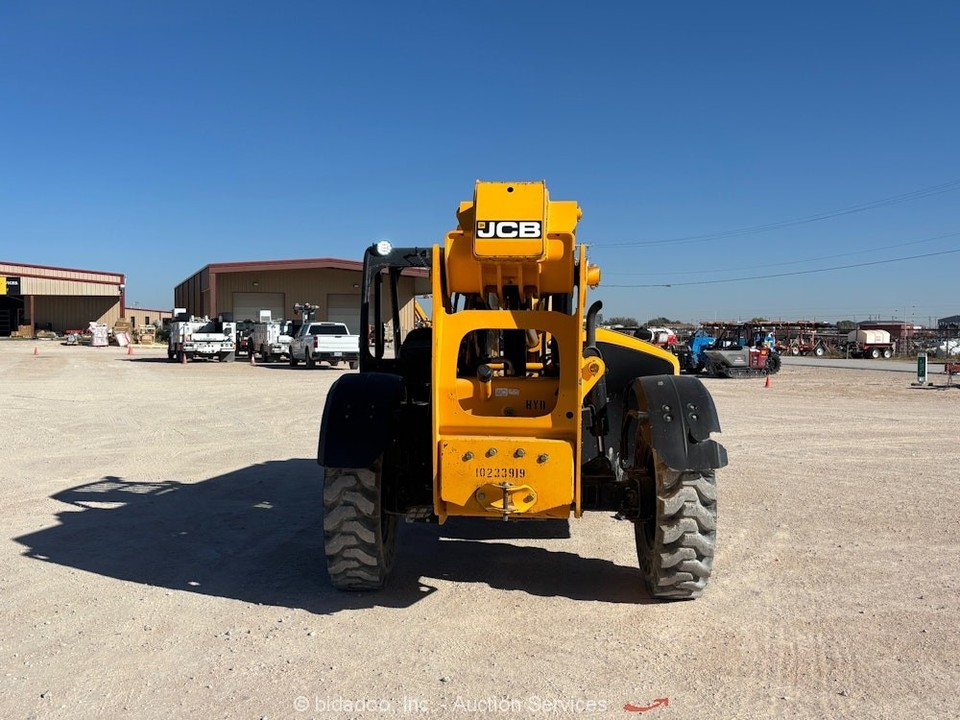 2018 JCB 509-42 42' 9,000 lbs Telescopic Reach Forklift Telehandler ...