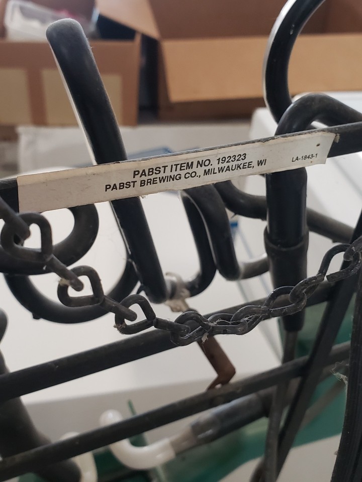 Pabst Blue Ribbon Beer Neon Light Sign 21"x 20.5” Vintage PBR • 1992 ...