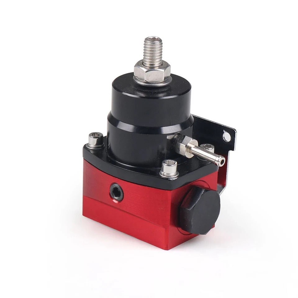 Racing Adjustable Fuel Pressure Regulator Kit 100psi Oil Press Gauge ...