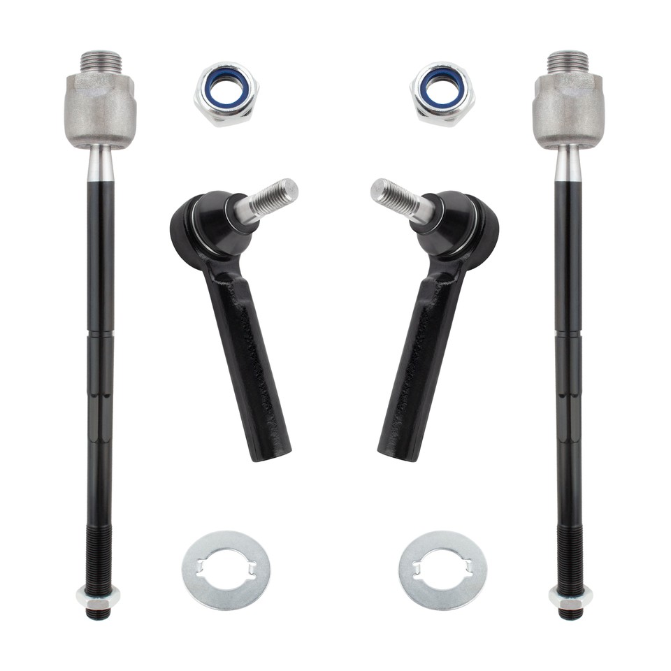 Front Inner Outer Tie Rods EV800084 ES800223 For Chevrolet Silverado ...