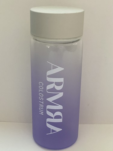 Armra Colostrum Water Bottle Carafe Borosilicate Glass 350ml - Violet ...