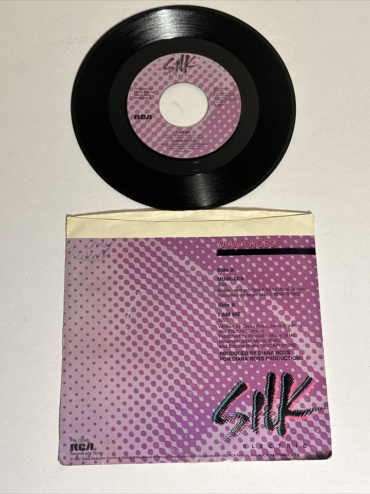 DIANA ROSS Muscles 45 7" SOUL POP DISCO Record Vinyl Capitol Records | eBay