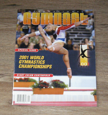 International Gymnast magazine January 2002 Andreea Raducan | Svetlana ...