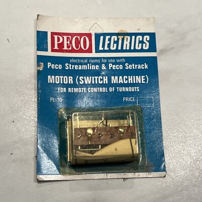 PECO PL-10 point/turnout motors BNIB | eBay UK