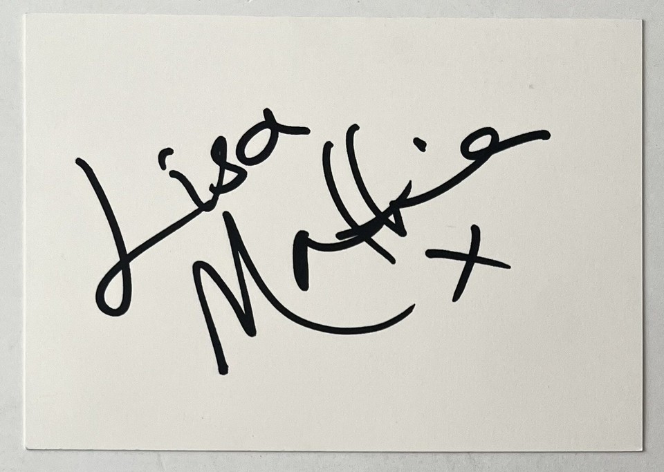 So Solid Crew : Lisa Maffia - Signed Autograph Index Card | eBay UK