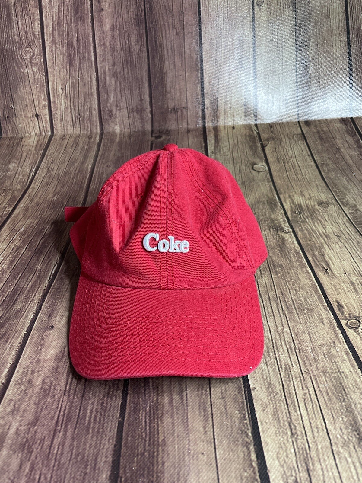Coke Baseball Cap Coca-Cola American Needles Red Adju… - Gem