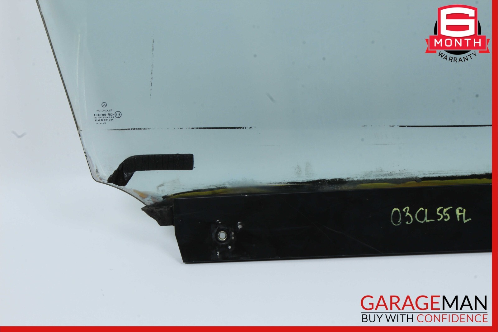00-06 Mercedes W215 CL55 AMG Front Left Driver Side Door Window Auto ...