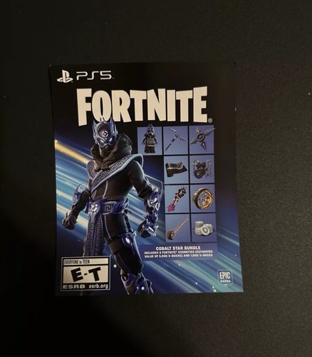 PS5 Exclusive Fortnite Cobalt Code | eBay
