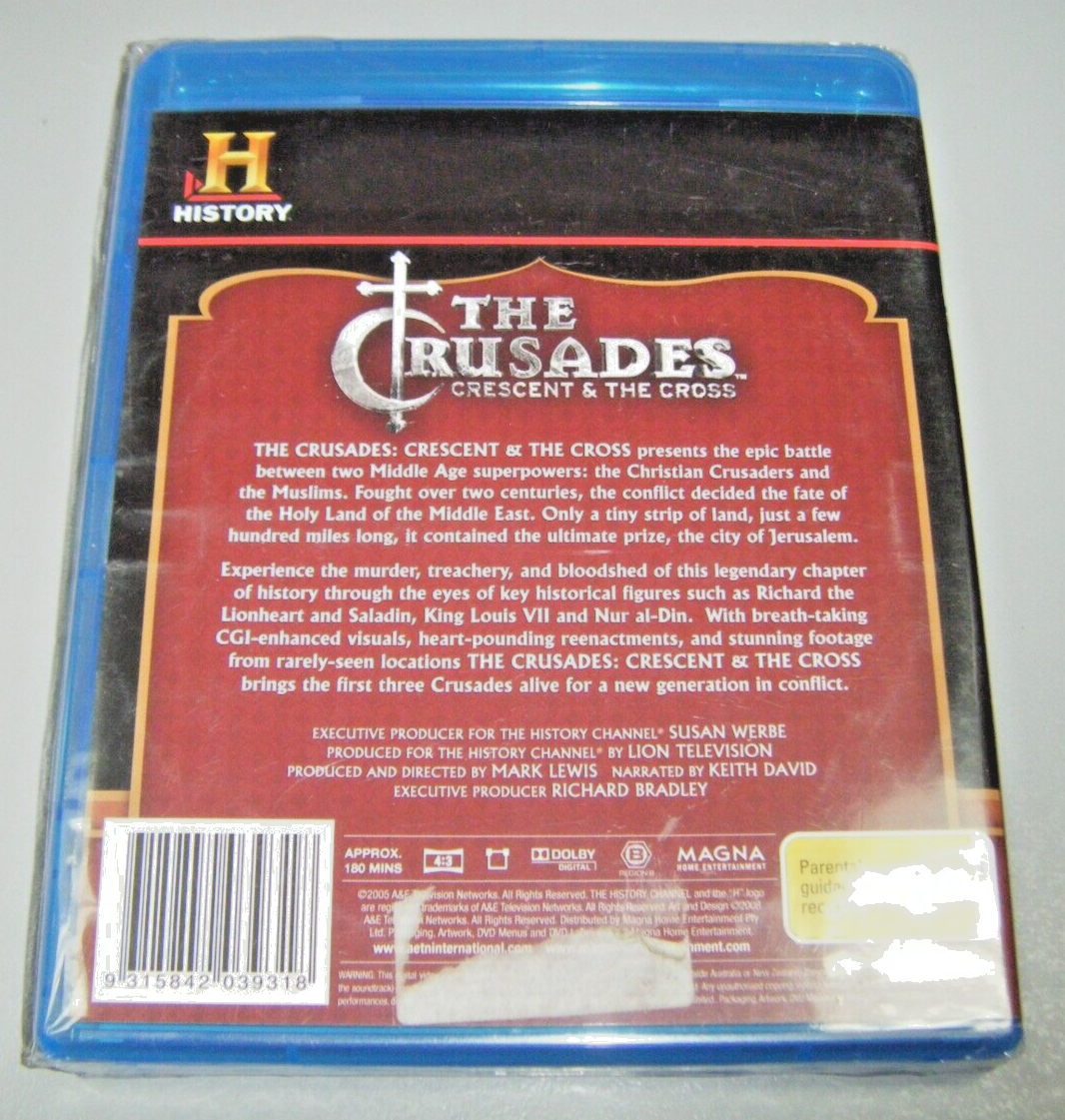 New Sealed Blu-Ray - The Crusades: Crescent & The Cross [H10] | eBay