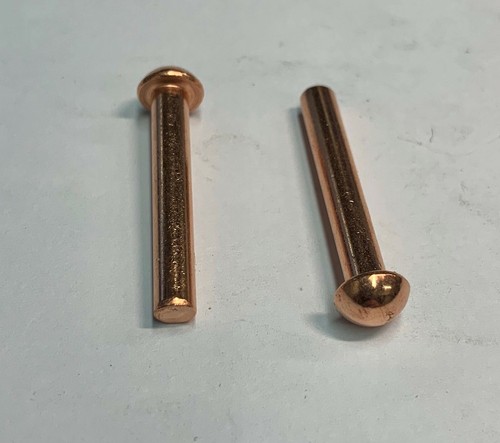 copper snap / round head rivets various sizes | eBay UK