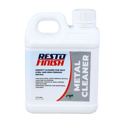 RestoFinish Metal Cleaner 1L perfect cleaner for mild steel & non ...