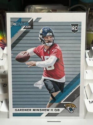 2019 Donruss Gardner Minshew II RC #292 Jaguars Washington State | eBay