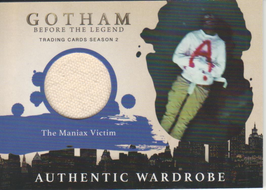 Gotham Season 2 Wardrobe Card M10.5 - The Maniax Victim | eBay