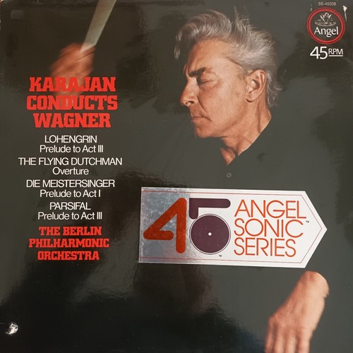 ANGEL SS-45008 WAGNER LOHENGRIN FLYING DUTCHMAN PARSIFAL *BPO KARAJAN ...