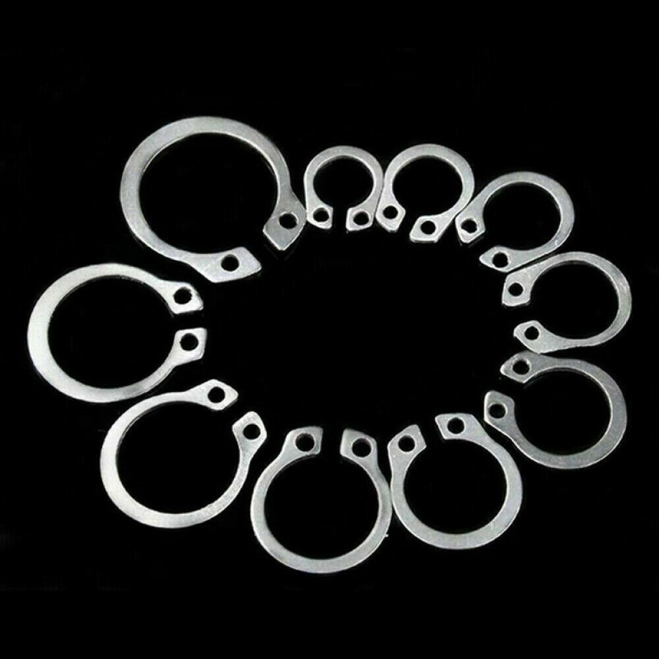 Retaining Ring External Case Circlip Fastener Rust Resistance Snap ...