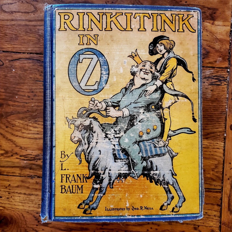Complete 14 Antique OZ Books Color Plates L. Frank Baum 1st Editions | eBay
