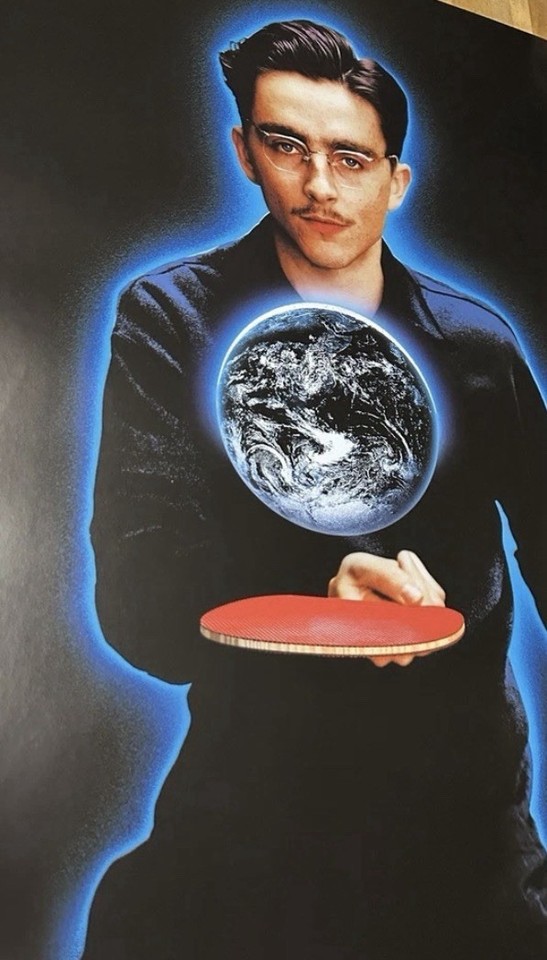 Marty Supreme 70mm A24 Movie Poster Print And Ping Pong Balls (Box Set ...