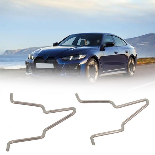 Bumper Assembly Support Reliable Metal Retaining Brackets Pair for BMW ...