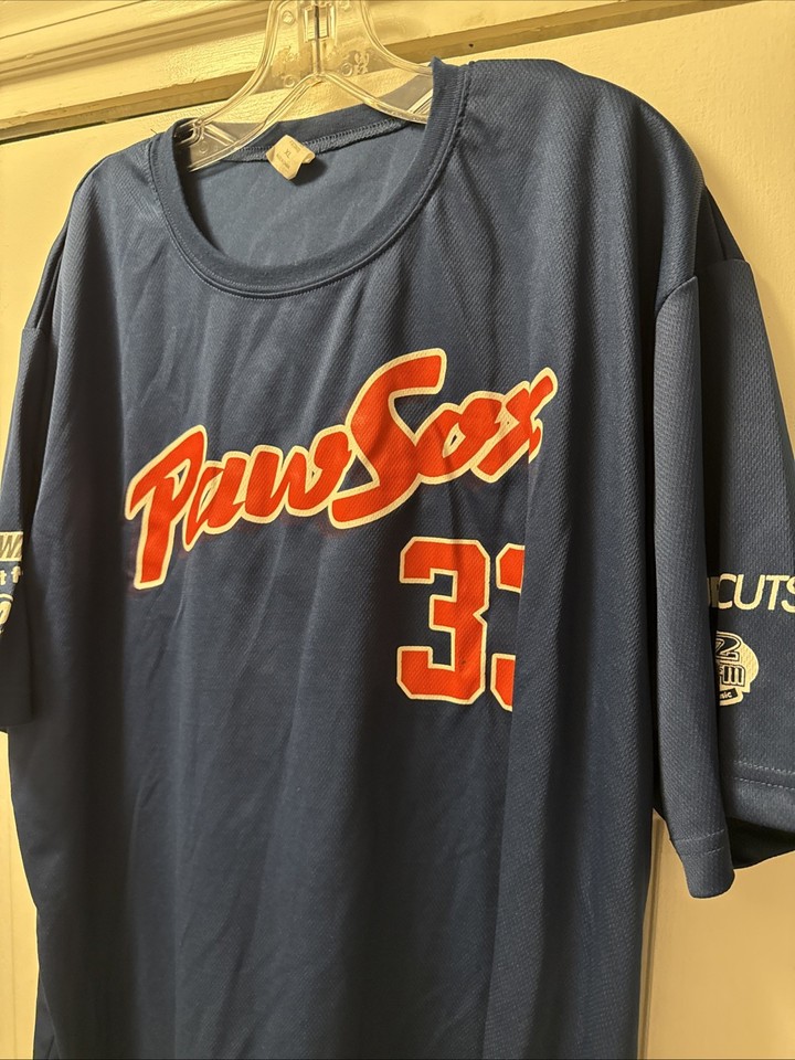 Pawsox Pawtucket Red Sox Promo Jersey T Shirt Men’s Size XL #33 Woosox ...