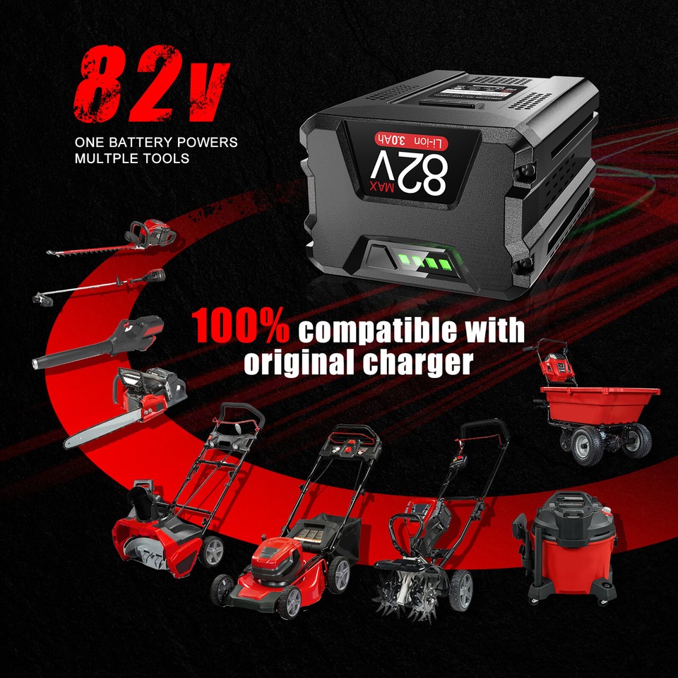3 Ah For Snapper XD 82V Max Lithium Ion Battery 1760623 BSB2AH82 ...