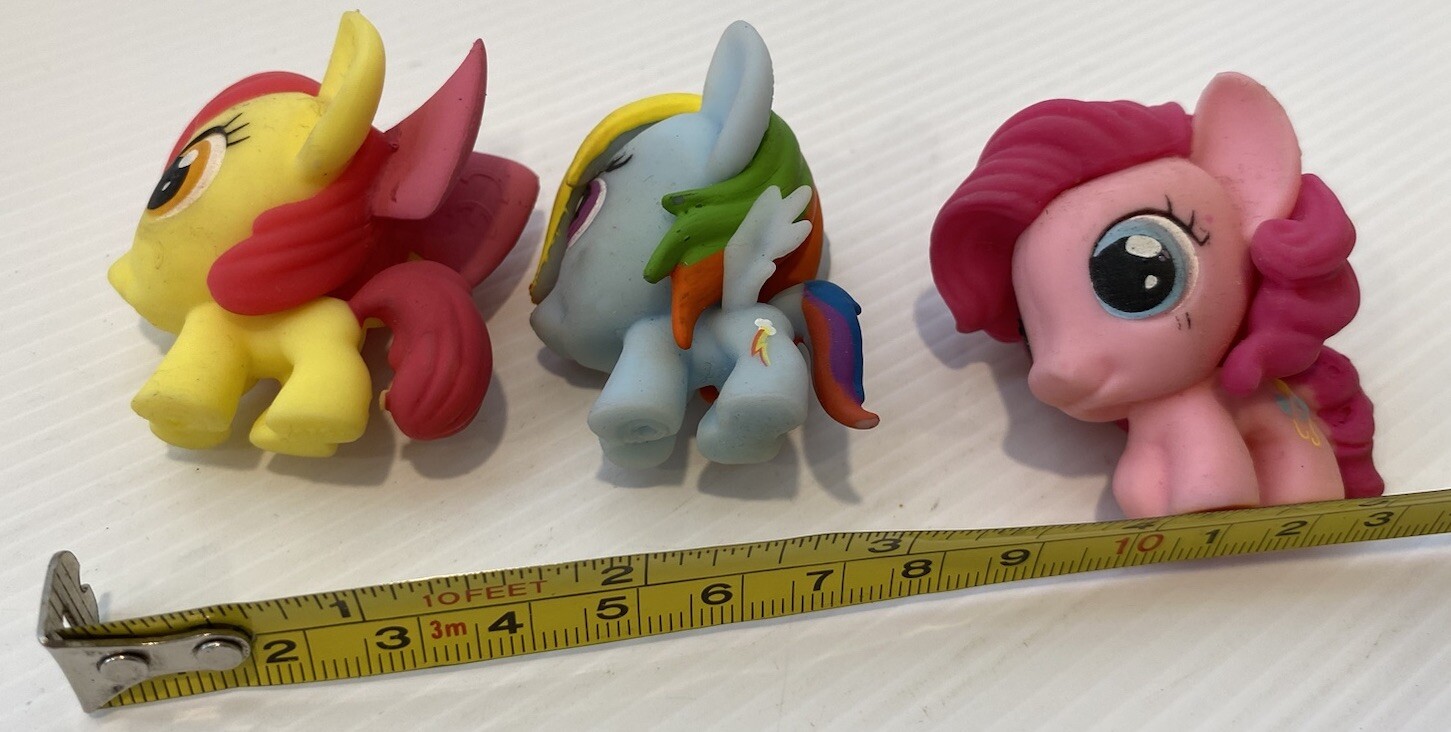 My Little Pony MLP Mash’Ems Fash’ems Set Of 3 Cute Figures Toys Kids | eBay