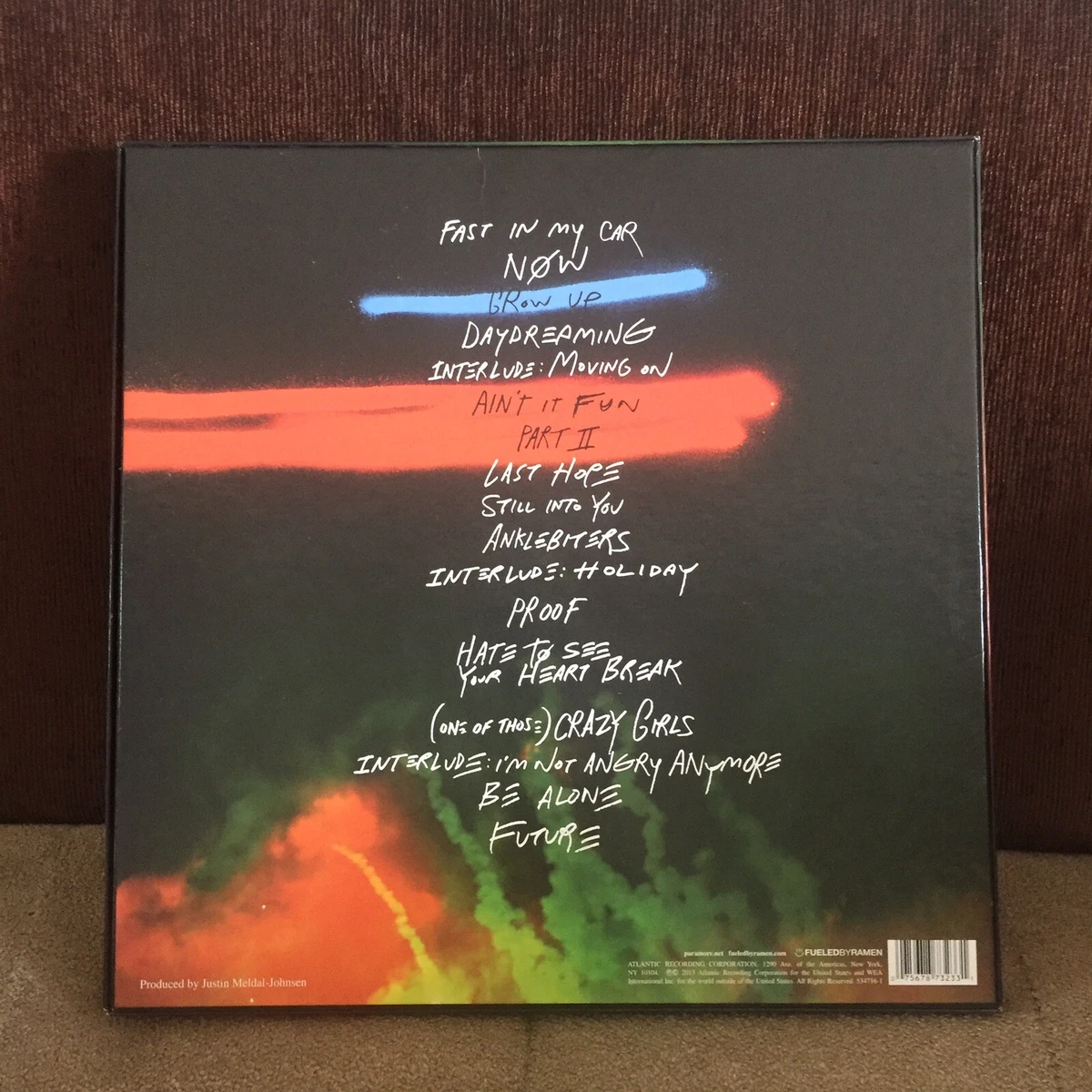 Last Hope Paramore Album