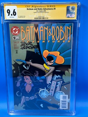 Batman & Robin Adventures #9 - DC - CGC SS 9.6 NM+ - Signed by Rick ...