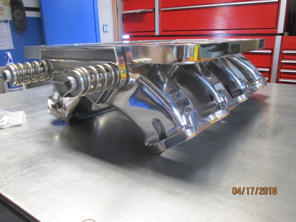 392 354 331 hemi 671 blower kit tall manifold complete show polished ...