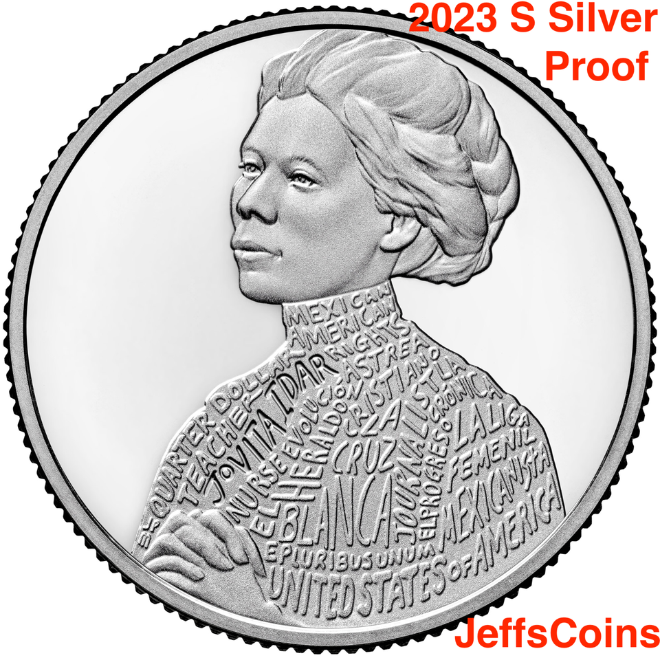 2024 S S Zitkala-Ša Red Bird Native Women Quarters CLAD & SILVER PROOFS ...