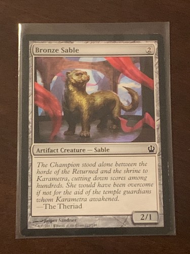 Magic the Gathering Theros Bronze Sable | eBay