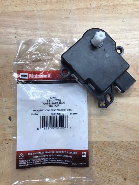 HVAC Blend Door Actuator-Recirculation Door Actuator(vacuum) Motorcraft ...