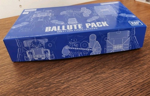 Premium BANDAI MG 1/100 BALLUTE PACK Model Kit GUNDAM w/ Tracking NEW ...