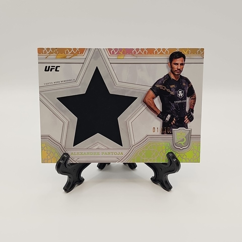 Alexandre Pantoja 2024 Topps UFC Royalty Star Relic Card Gold 01/10 | eBay